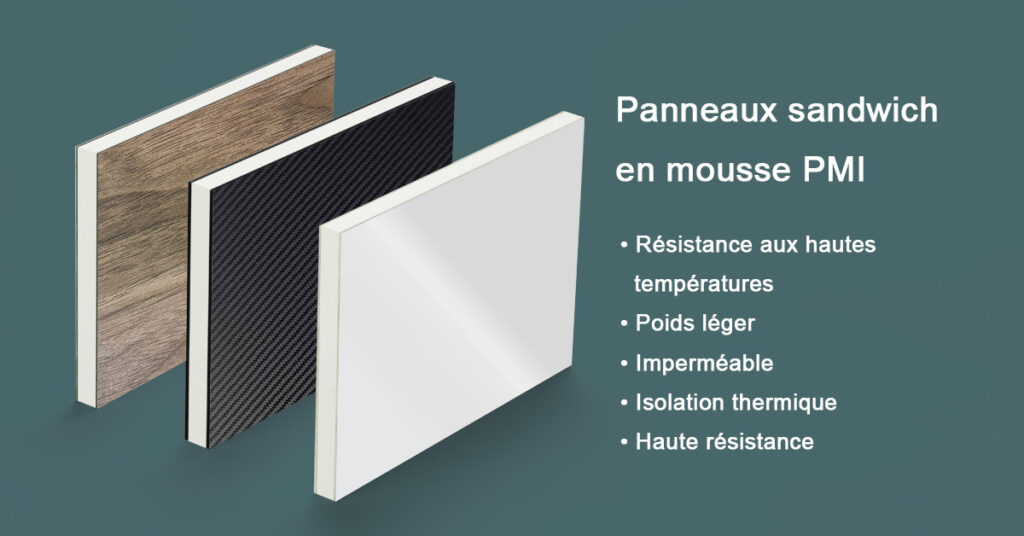 Panneaux sandwich en mousse PMI - TOPOLO nouveau matériel